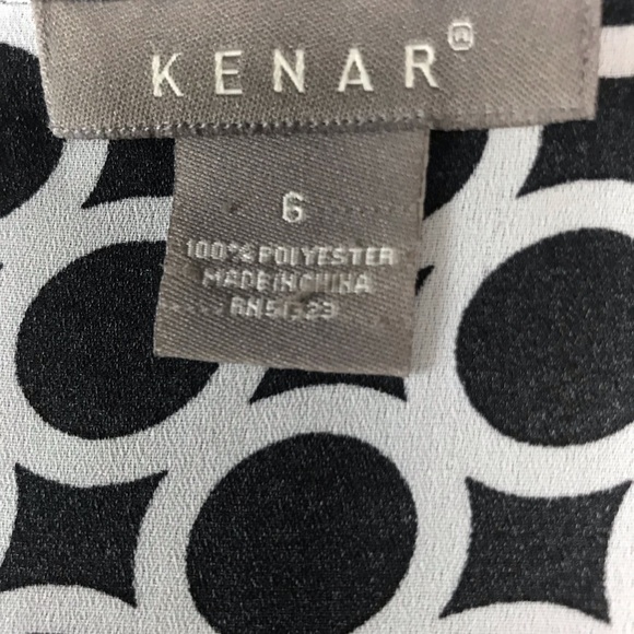 Kenar | Tops | Kenar Blouse Peplumwrap Blouse 6 Sheer Circle | Poshmark